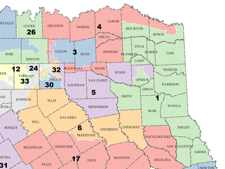 Here’s how Congressional District 1 could change under proposed redistricting effort | Longview ...