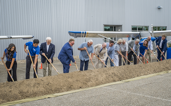 LeTourneau University breaks ground on $15 million aviation facility ...
