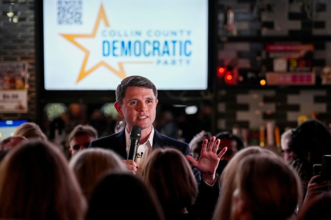 Democratic Senate hopeful James Talarico to appear today at Longview ...